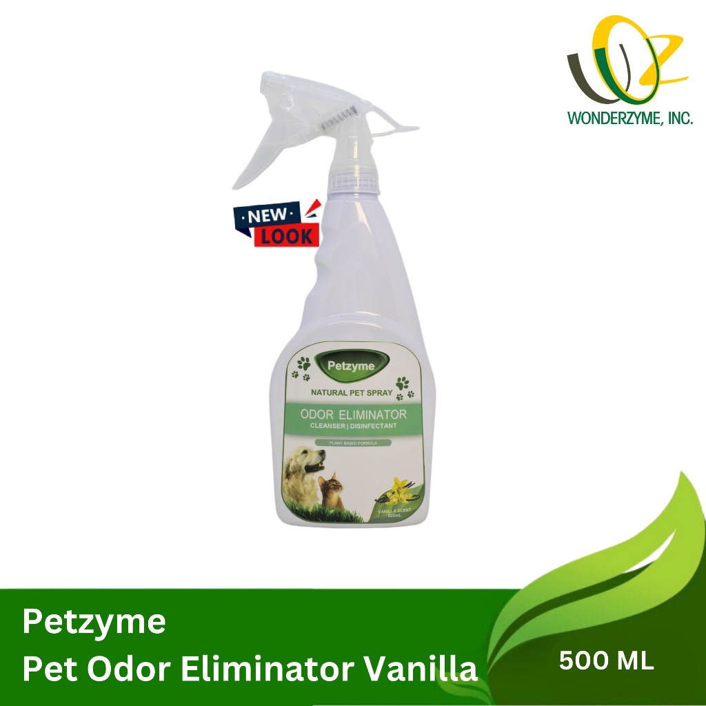 PETZYME Natural Pet Area Spray Vanilla scent Odor Eliminator ...