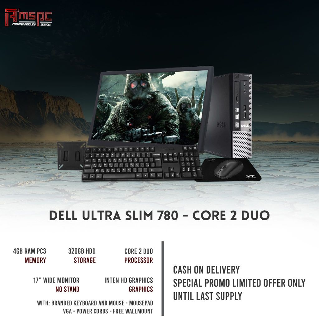 SPECIAL PROMO Desktop core 2 duo | G-series 2nd gen with monitor ...