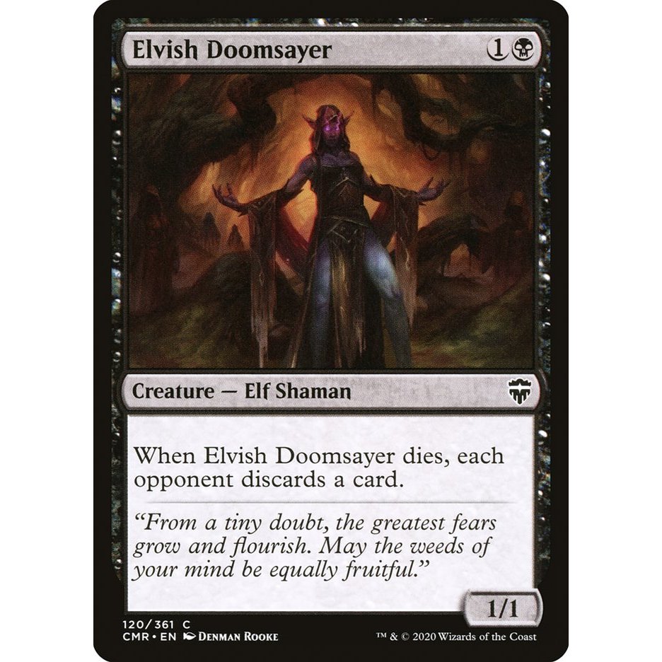 B - Elvish Doomsayer [CMR] | Shopee Philippines