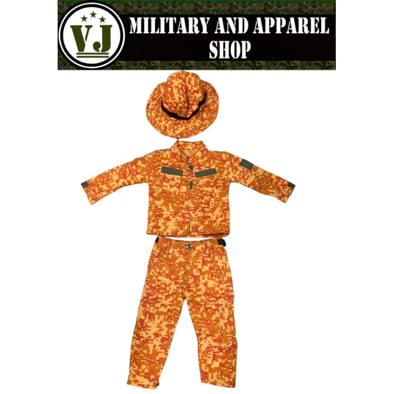 career Guidance outfit Bfp tangerine color | Shopee Philippines