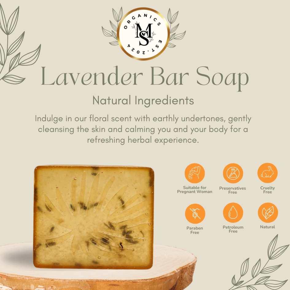 Lavender Bar Soap - ALL NATURAL | Shopee Philippines