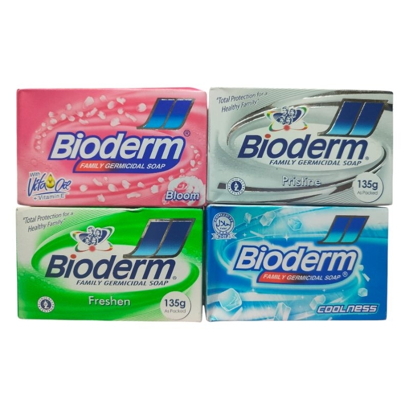 BIODERM FAMILY GERMIDICAL SOAP PRISTINE/COOLNES/FRESHEN 135g | Shopee ...