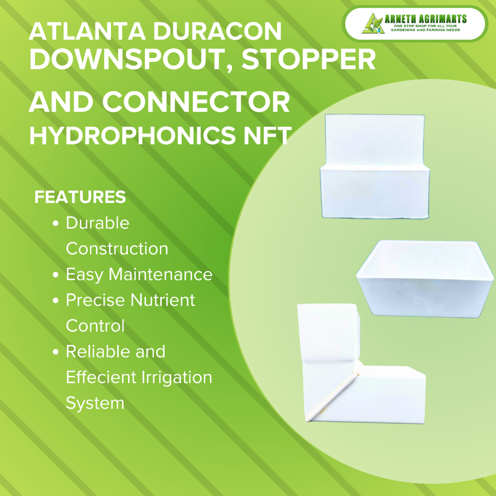 ATLANTA DURACON FOR DOWNSPOUT HYDROPONICS NFT CHANNEL ELBOW CONNECTOR ...