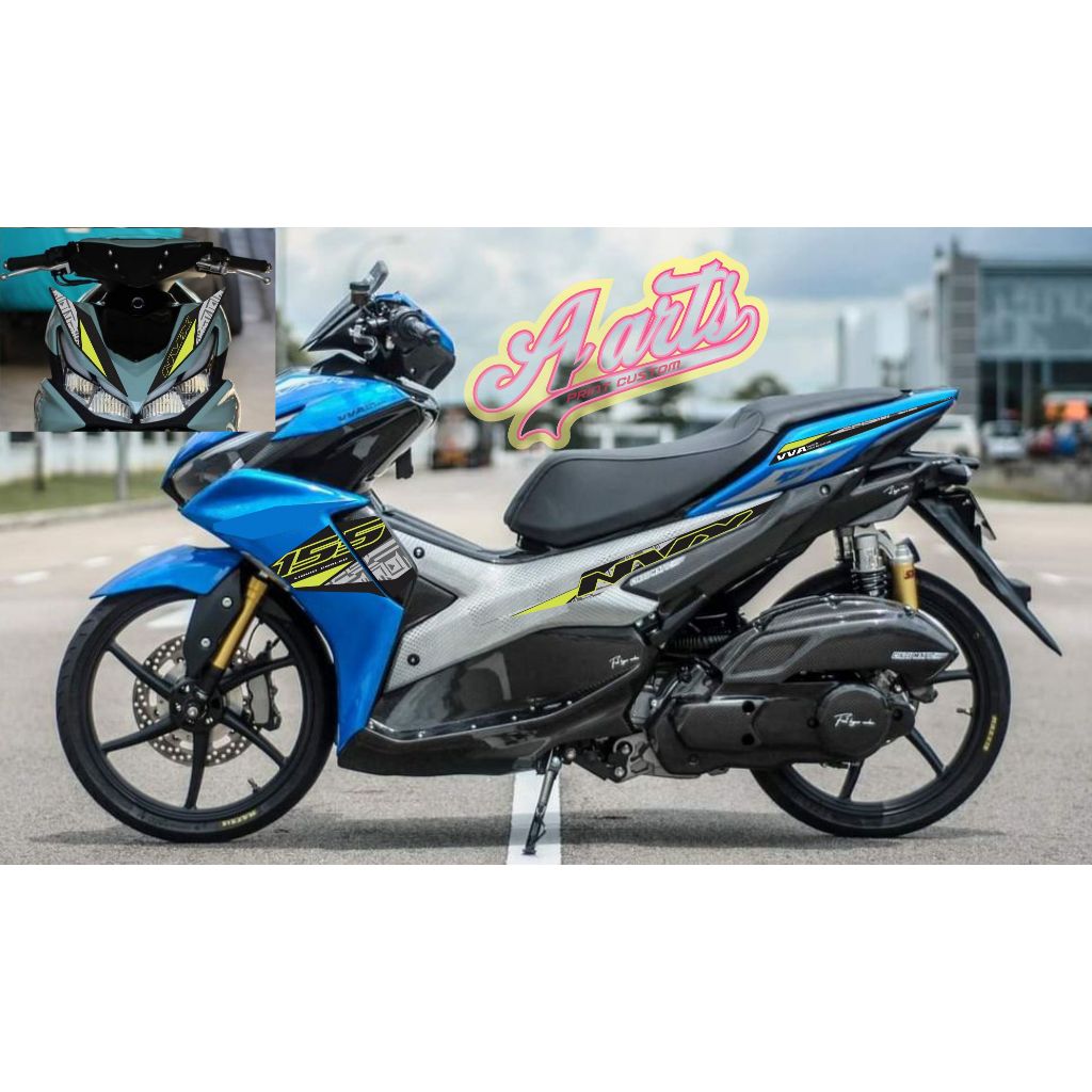 NVX 155 v2 2023 malaysian sticker decals Aerox v2 | Shopee Philippines