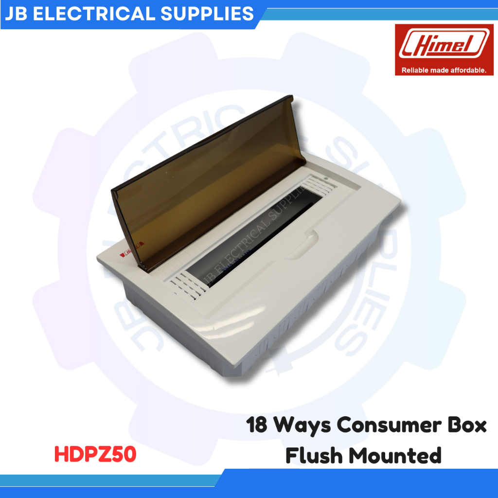 Himel 18 Ways Distribution Box Flush Mounted Enclosure Only | Shopee ...