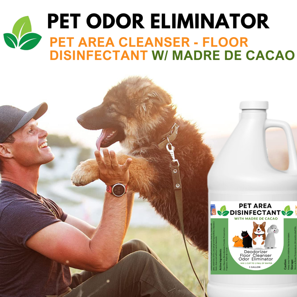 Premium Poop & Pee Deodorizer/Disinfectant 1 Gallon / 4 Liters - PET ...
