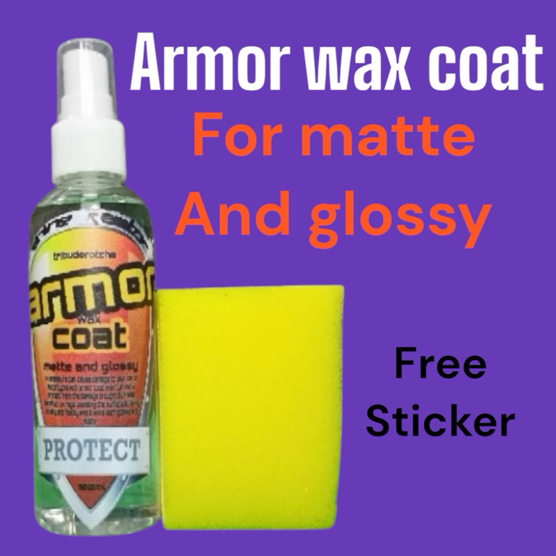 ARMOR MATTE COAT AND GLOSSY/ LIQUID SPRAY WAX | Shopee Philippines