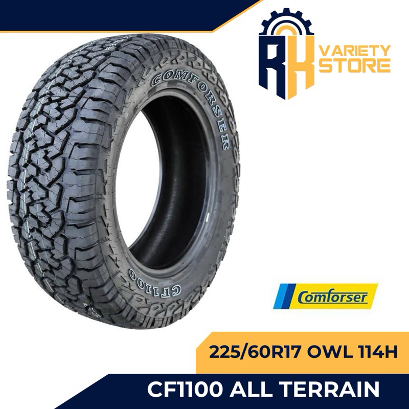 COMFORSER 225/60R17 OWL 114H CF1100 ALL TERRAIN TIRES | Shopee Philippines
