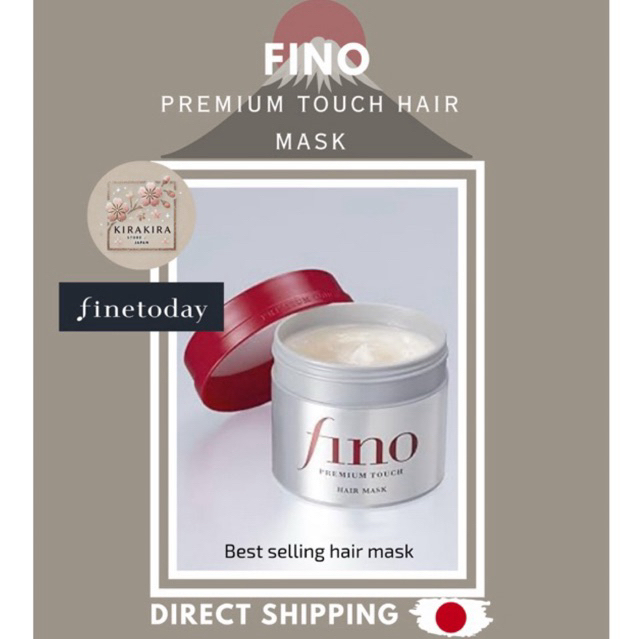 ORIGINAL FINO Japan Direct Premium Touch Hair Mask | Shopee Philippines