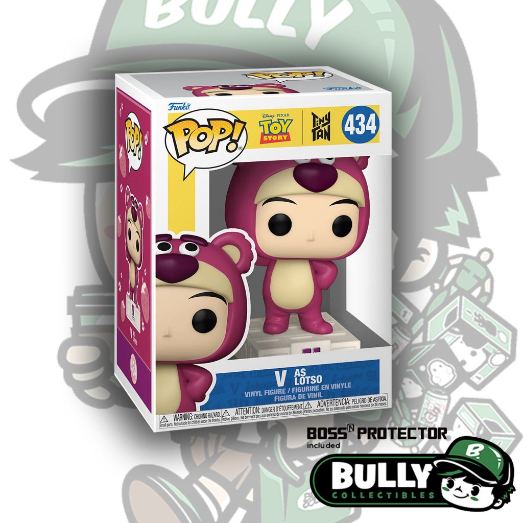 Funko POP! Rocks: Toy Story x TinyTAN BTS - V as Lotso 434 With Boss ...