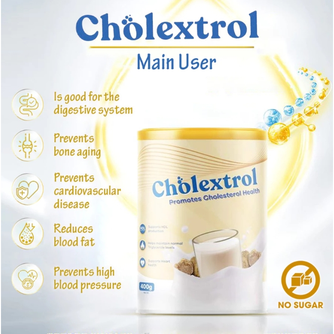 Cholextrol Colostrum Milk 400G/Cans Help Lower Cholesterol Supports ...