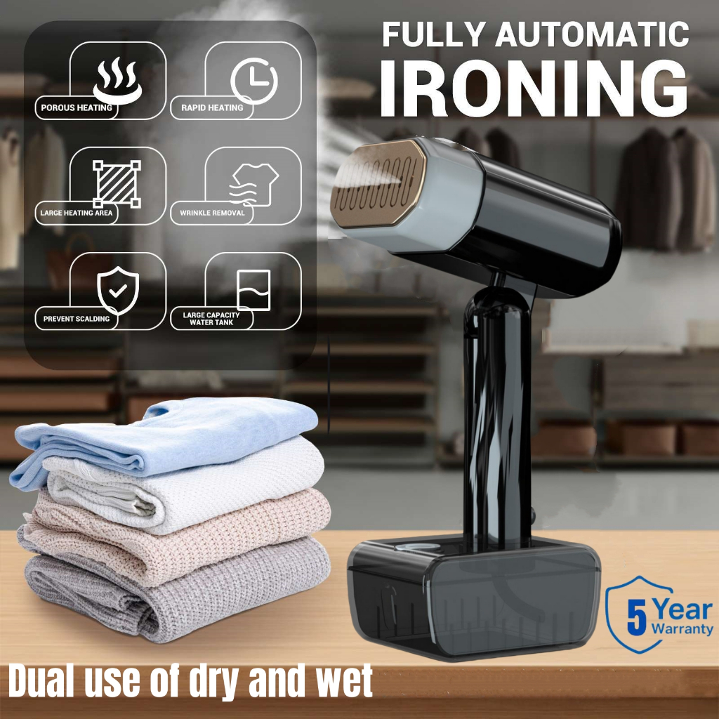 1800W Multi-functional hand-held iron portable household travel wet and ...