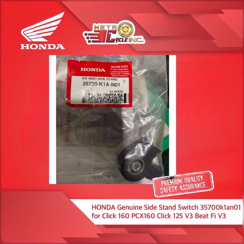 HONDA Genuine Side Stand Switch 35700k1an01 for Click 160 PCX160 Click ...