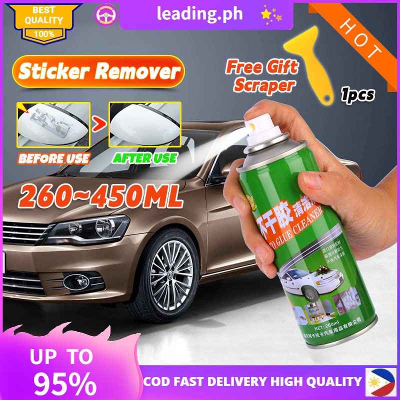 Sticker Remover Spray 450ML Car Sticker Remover Car Window Film ...