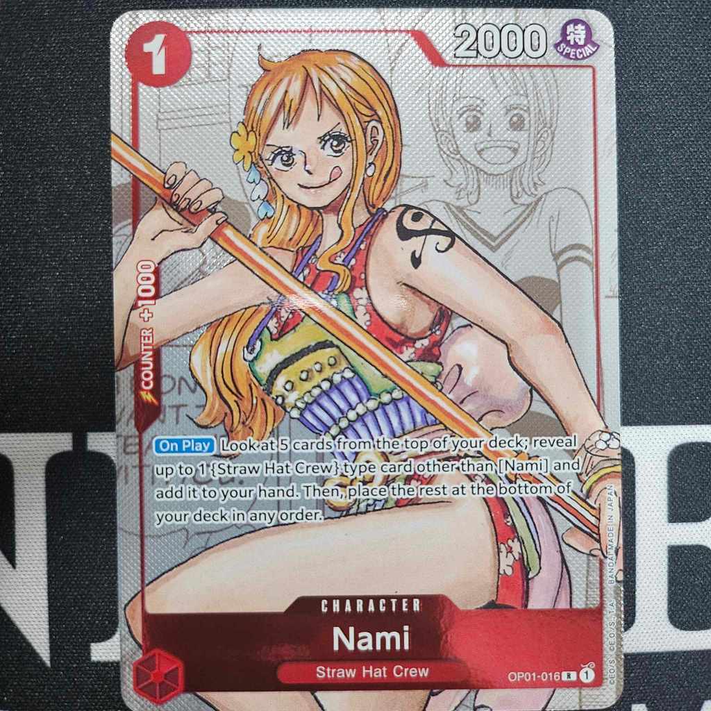 One Piece TCG [ENGLISH] OP01-016 PR Nami [ENGLISH VERSION] (25th anniversary set) | Shopee ...