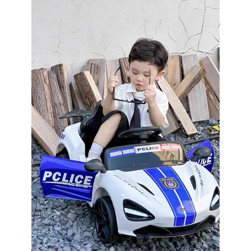 mini police car ride on cars for kids | Shopee Philippines