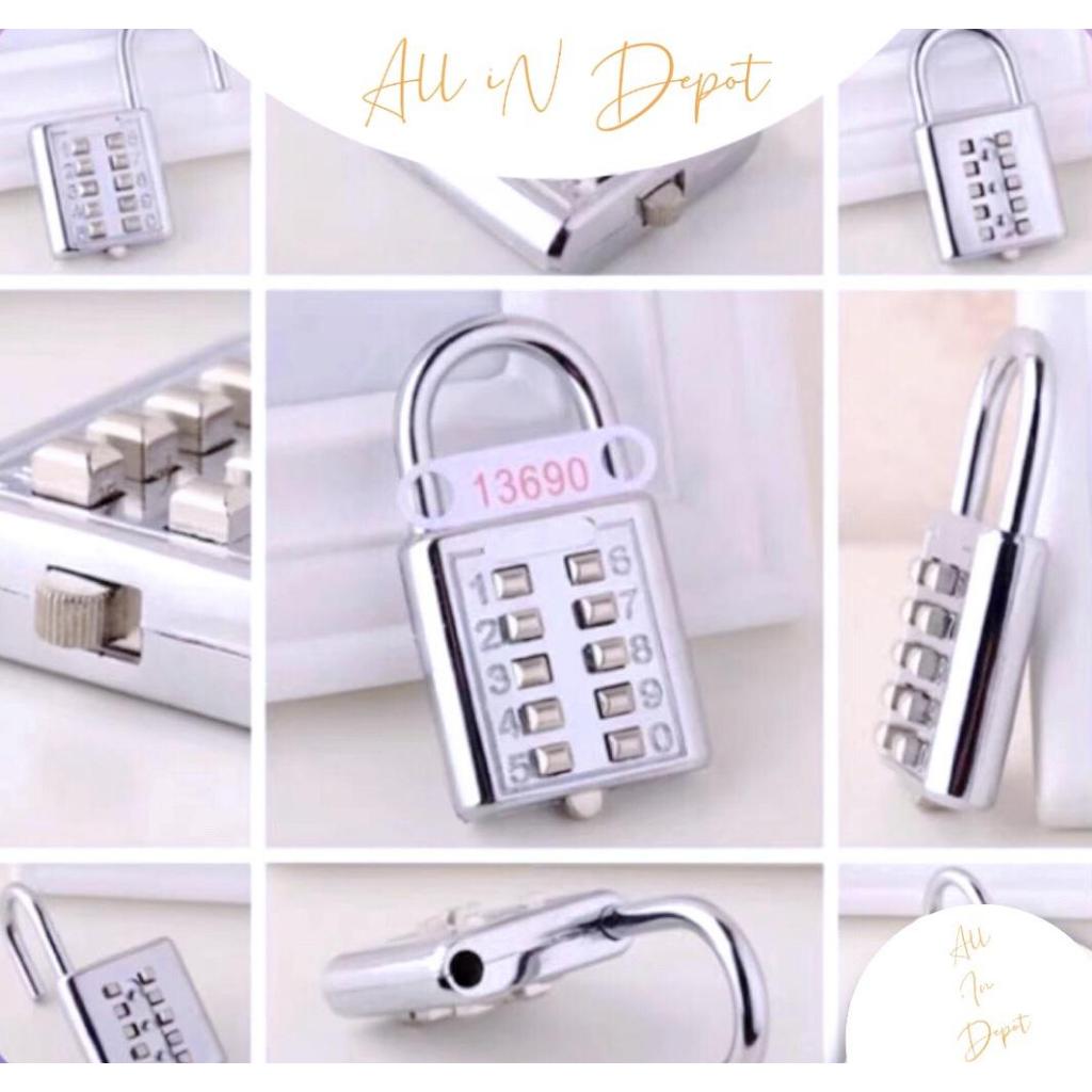 Heavy-duty Digital Padlock/combination padlock/number 6/8/10 | Shopee ...