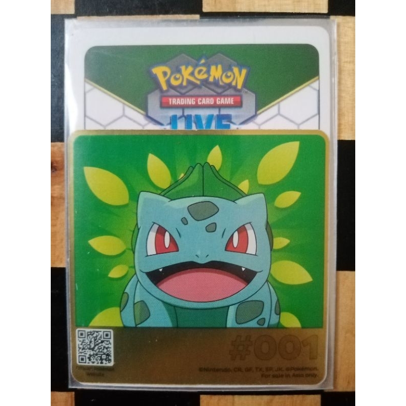 Oreo Pokemon Photo Card #001 Bulbasaur | Shopee Philippines