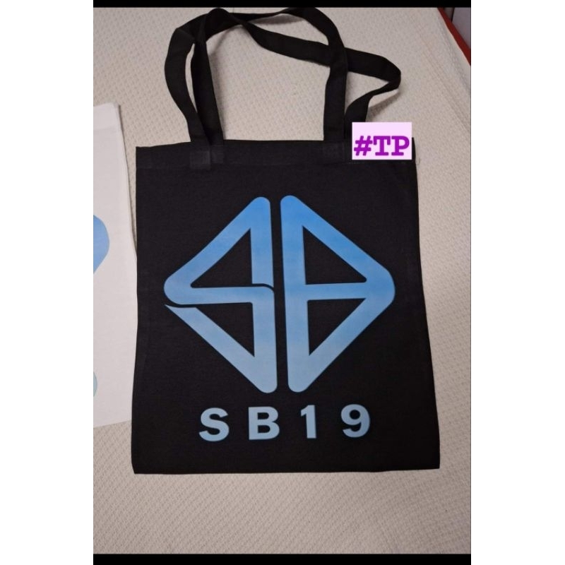 SB19 LOGO TOTE BAG Fashionable very Demure and Stylish | Shopee Philippines