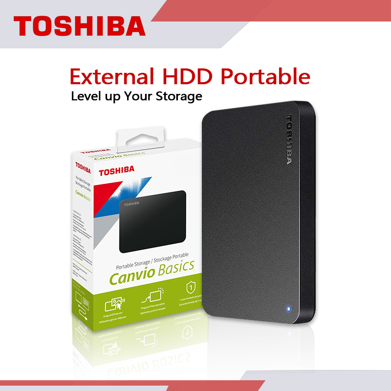 Toshiba External Hard Drives (new) 1TB 2TB External HDD USB 3.0 For Mac ...