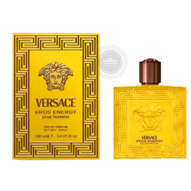 Versace Eros Energy 100ml/200ml EDP Citrus Perfume for Men Oil-based ...