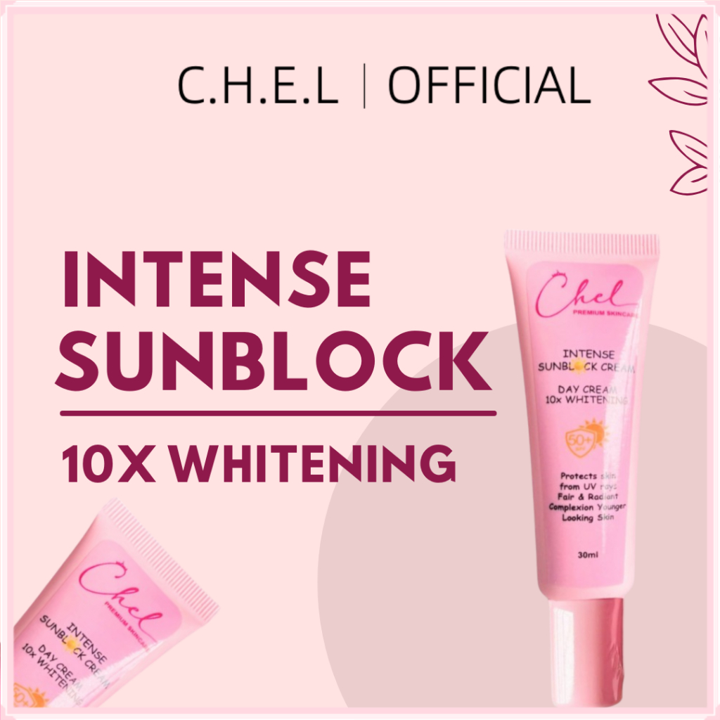 CHEL BEAUTY Chel Premium Skincare Intense Sunblock with SPF 50 (DAVAO ...