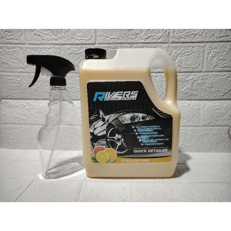 Rivers Quick Detailer, Liquid Wax 1Gallon | Shopee Philippines