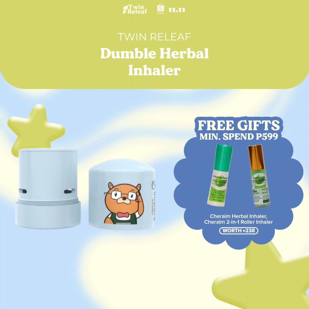 Dumble Herbal Inhaler [Soothing Vapors, Relieves Nasal Congestion ...