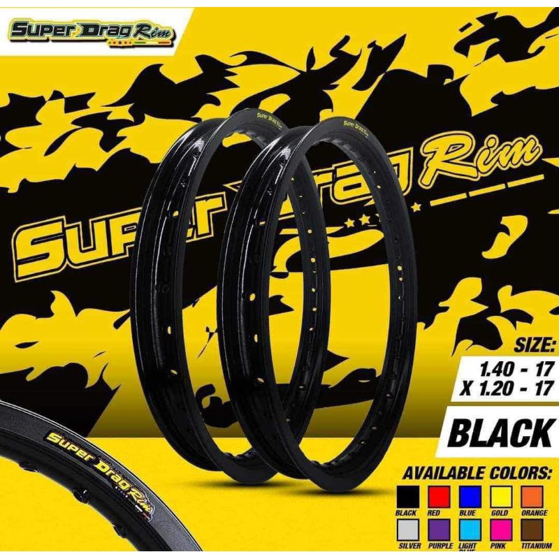 SDR Rim with Free Tshirt (SuperDrag Rim Thailand) Original - Broken ...