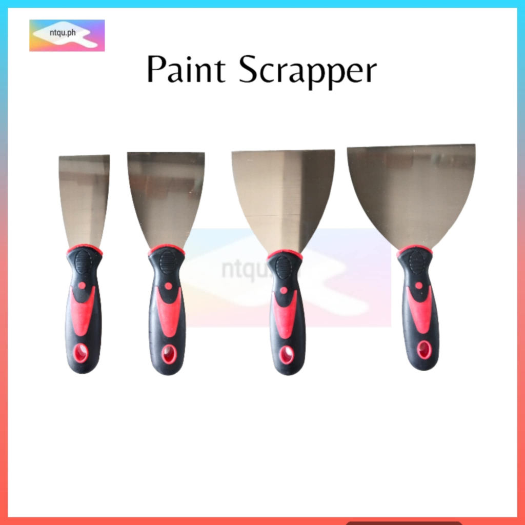 Putty Knife / Paint Scrapper/ Wall Scraper WIth Handle | Shopee Philippines