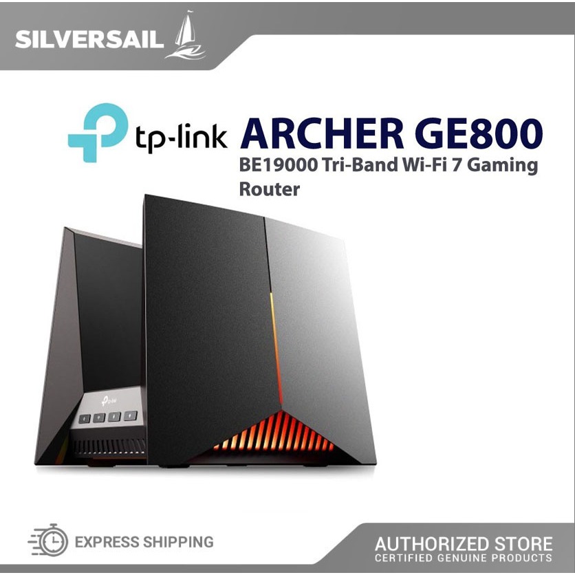 TP-Link Archer GE800 BE19000 Tri-Band Wi-Fi 7 Gaming Router | Shopee ...
