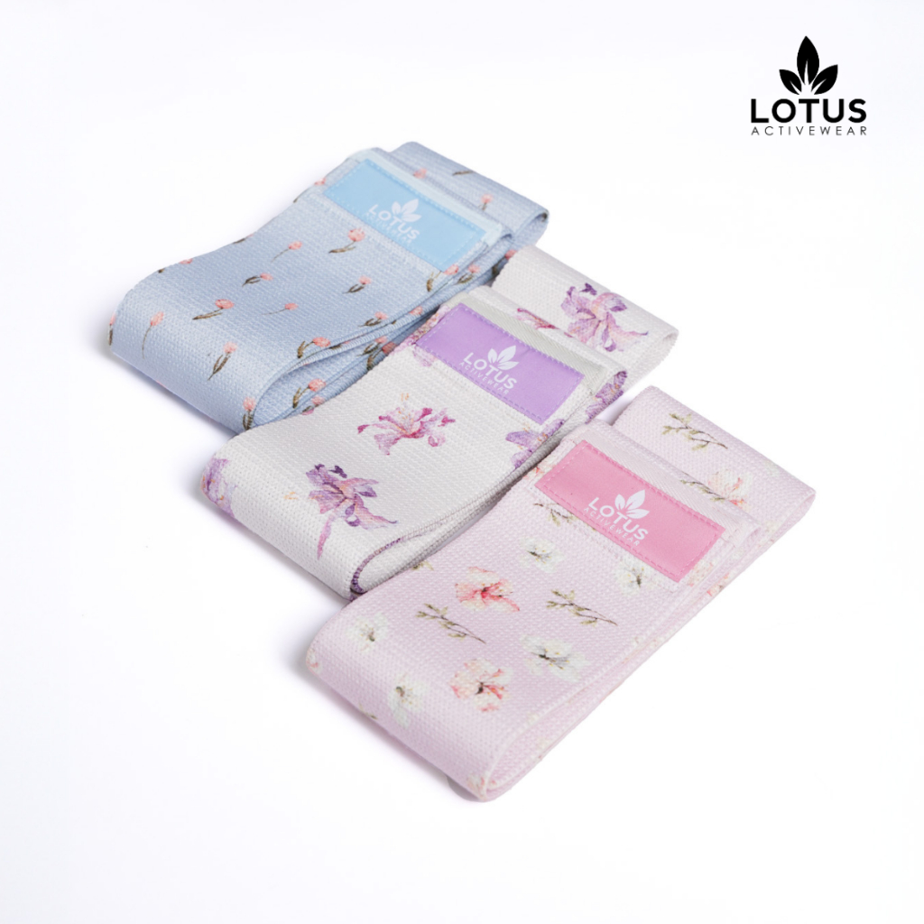 Lotus Activewear Samira Pro Fabric Heavy Duty Resistance Bands | Shopee ...