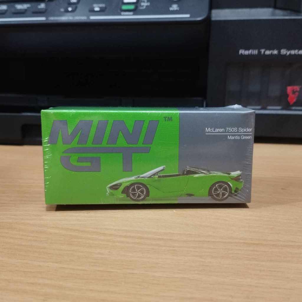 MINI GT McLaren 750S Spider (Mantis Green) Sealed 1:64 Scale | Shopee ...