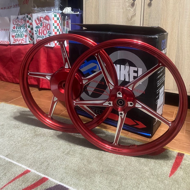 Enkei 511 CNC Mags for Click 125i Click 150 Front Disc 4 holes 1.6/1.85 ...