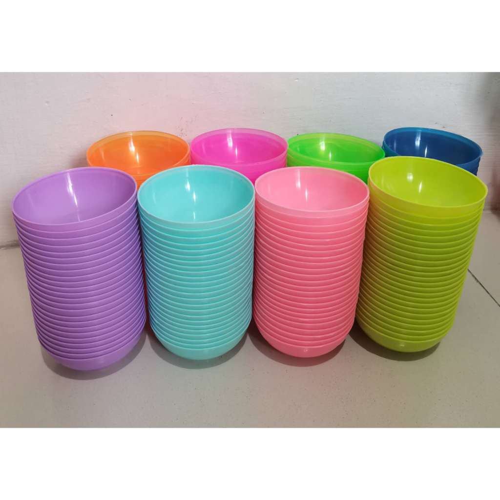 #758 Small Plastic Bowl for Sauce (12PCS./Dozen) | Shopee Philippines