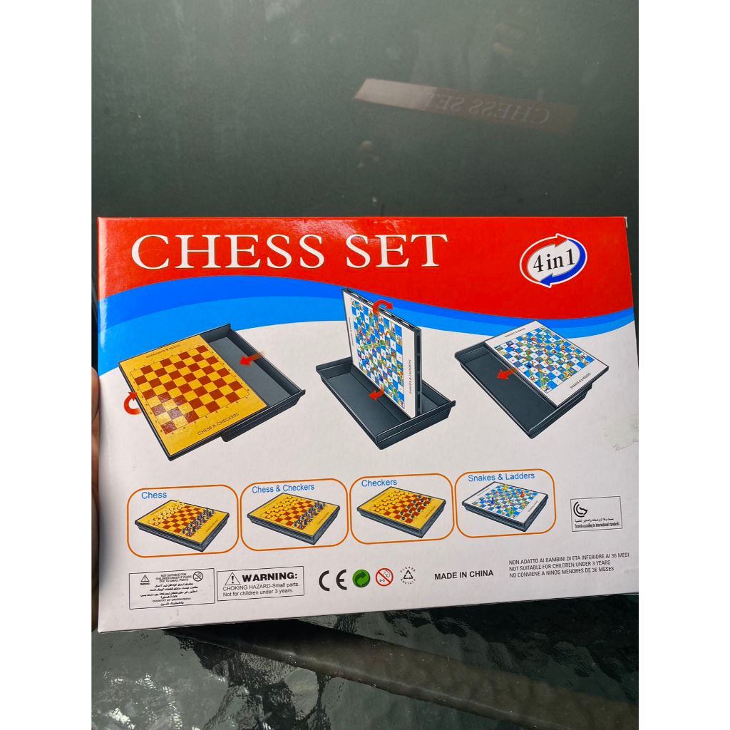 Chess board set Snakes&Ladders and Chess&Checkers | Shopee Philippines