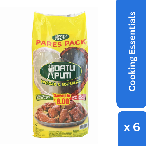 Datu Puti Pares Pack 1L , Bundle of 6 | Shopee Philippines