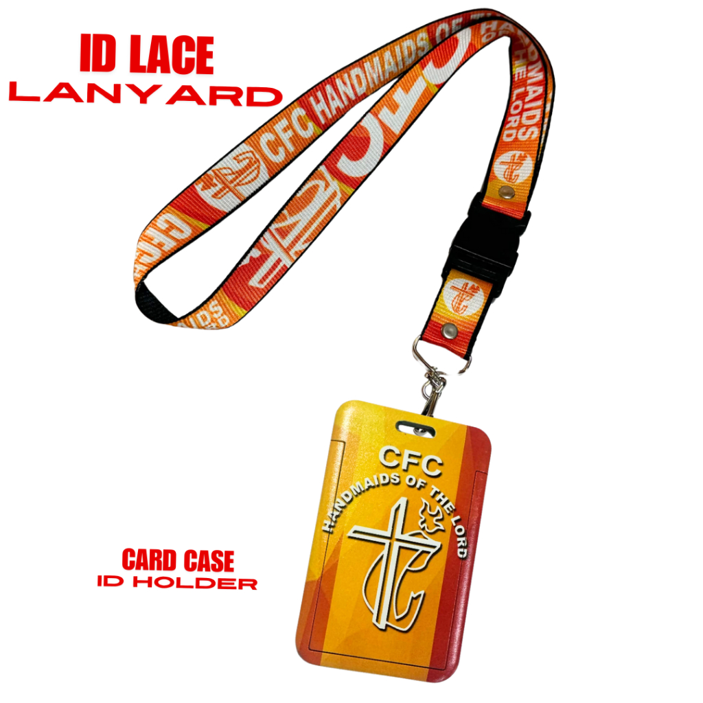 jg CFC HANDMAIDS OF THE LORD ID HOLDER ID LACE LANYARDS SLING NAME TAGS ...
