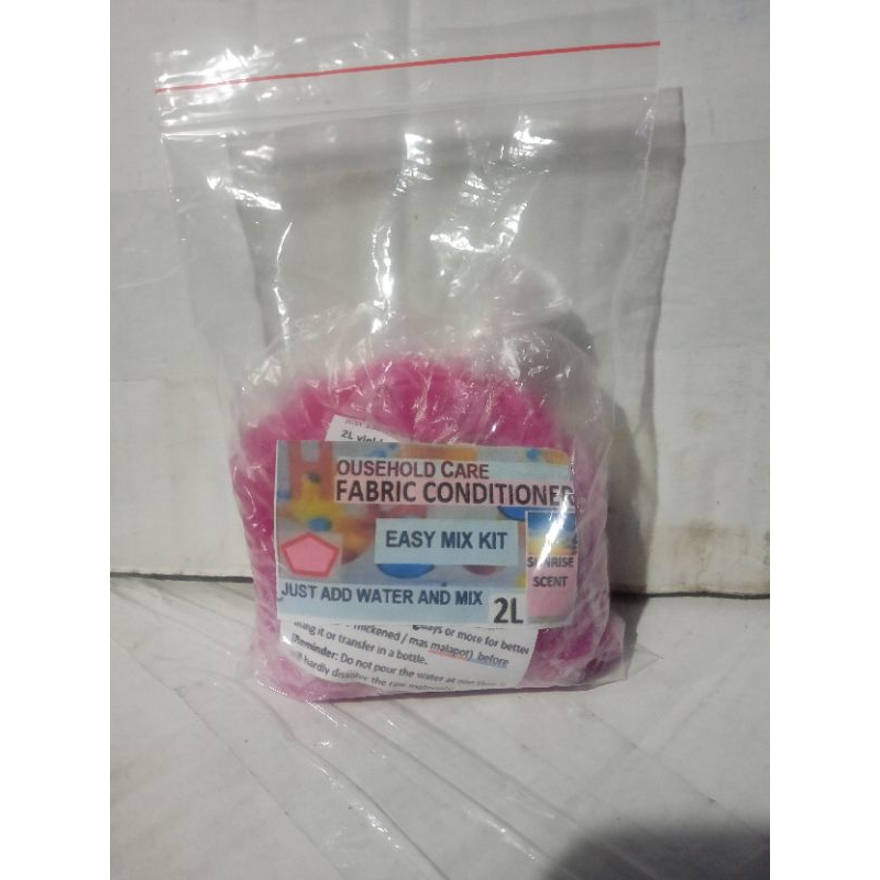 HC Fabric Conditioner Easy Mix Kit 2L yield /just add water and mix ...