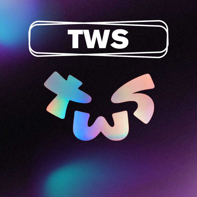 kraftitaph TWS Logo Vinyl Stickers | Kpop 42 Sai | Waterproof ...