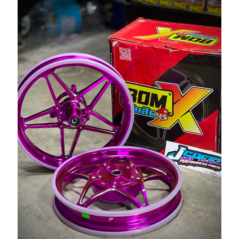 Bom-x cnc star mags 14’s for Aerox v1/v2 | Shopee Philippines