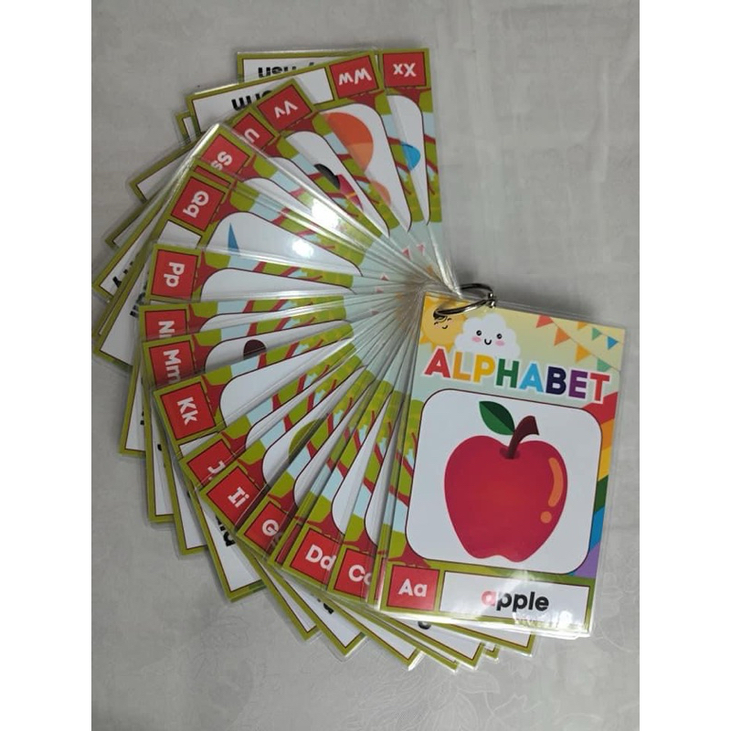 3R Size Educational Laminated Flashcard | Shopee Philippines