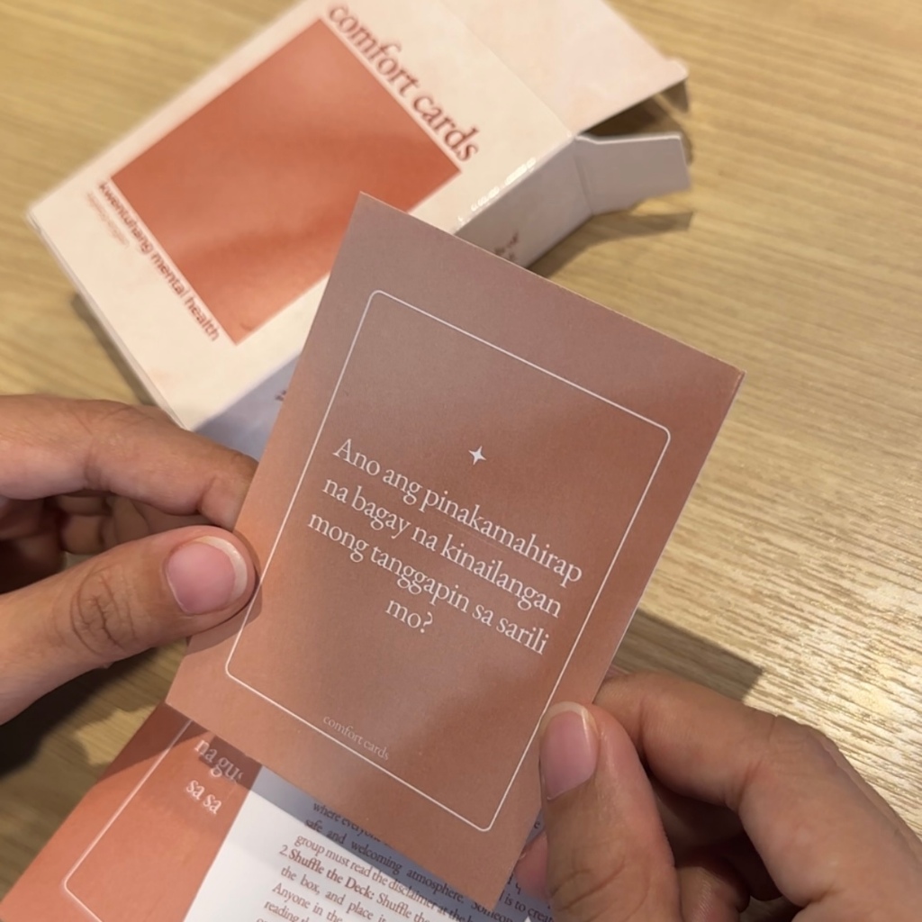 Comfort Cards: Kwentuhang Mental Health Deep Conversations 60 Questions ...