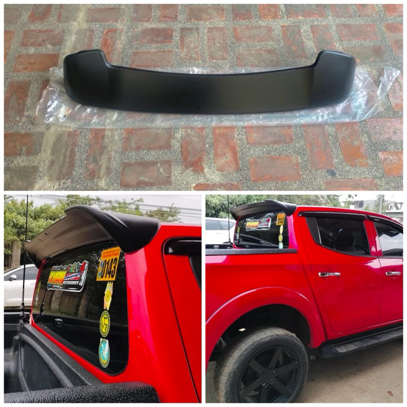 Toyota Hilux Revo Conquest GRS 2016 - 2025 Spoiler TRD Type | Shopee ...