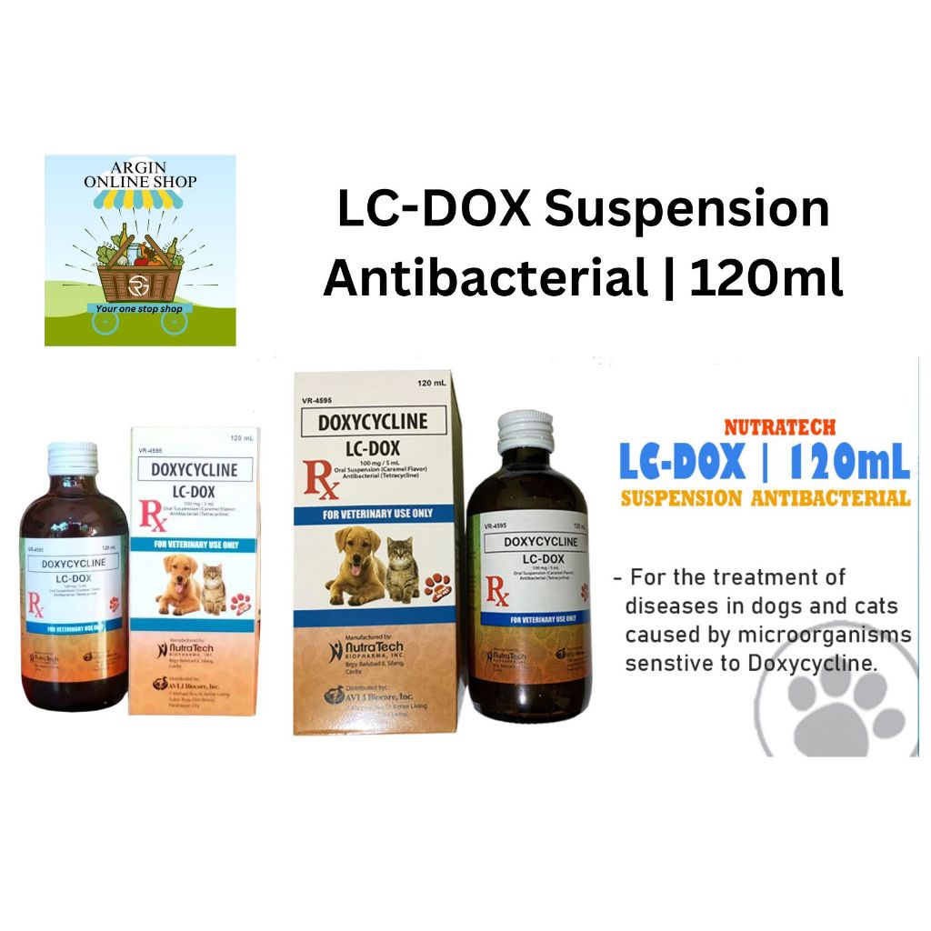 LC-DOX Suspension Antibacterial | 120ml | Shopee Philippines