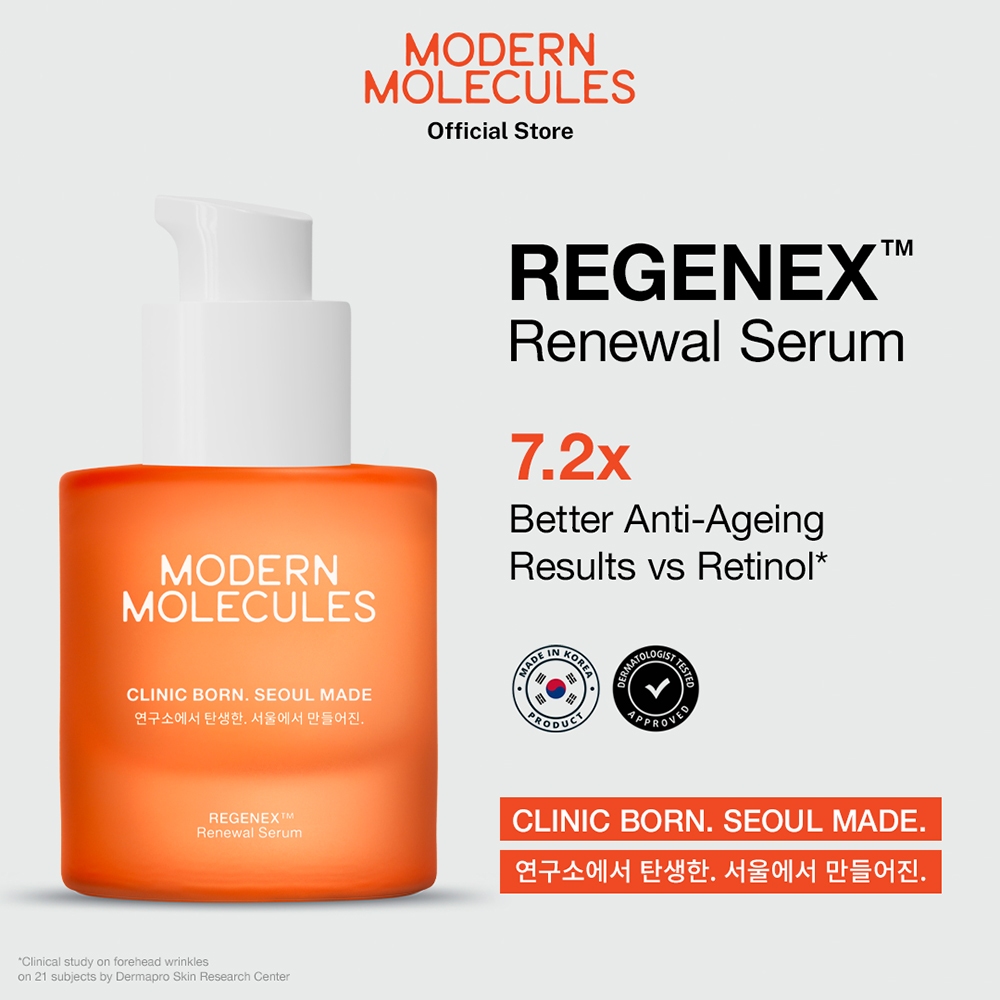 [Anti-aging] Modern Molecules REGENEX Serum 30ml Skin Renewal Brightening Anti Pigmentation ...