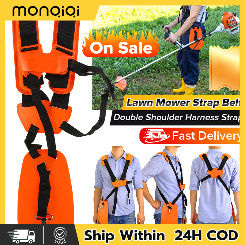 Grass Cutter Strap Double Shoulder Belt Harness Strap Belt Grass Brush ...