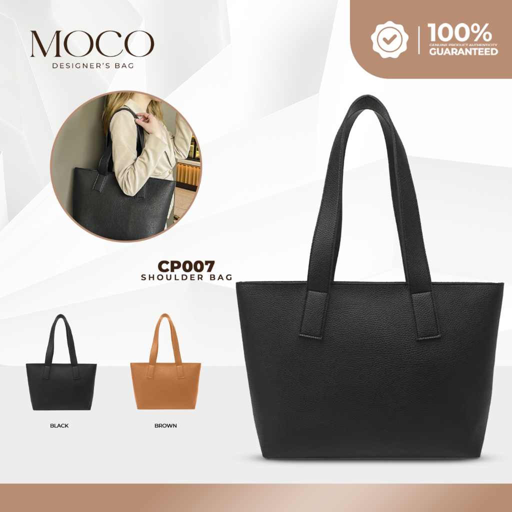 Moco Bags Totebag For Woman Leather Janpanese Korean Fashion Ladies Elegant Shoulder Bag CP007 ...