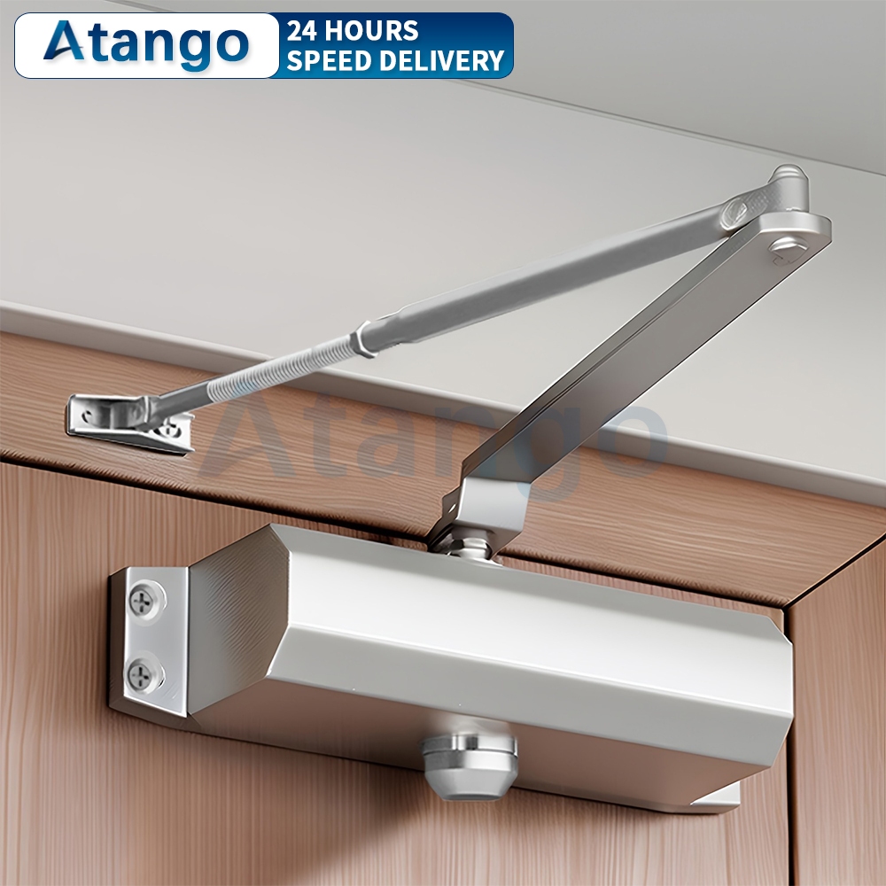 1pack Automatic Door Closer Hydraulic Spring Door Closer (Super Alloy ...