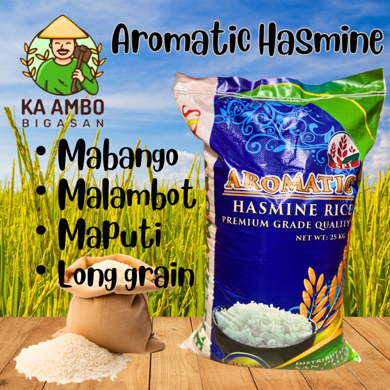 AROMATIC HASMINE RICE 25KG | Shopee Philippines